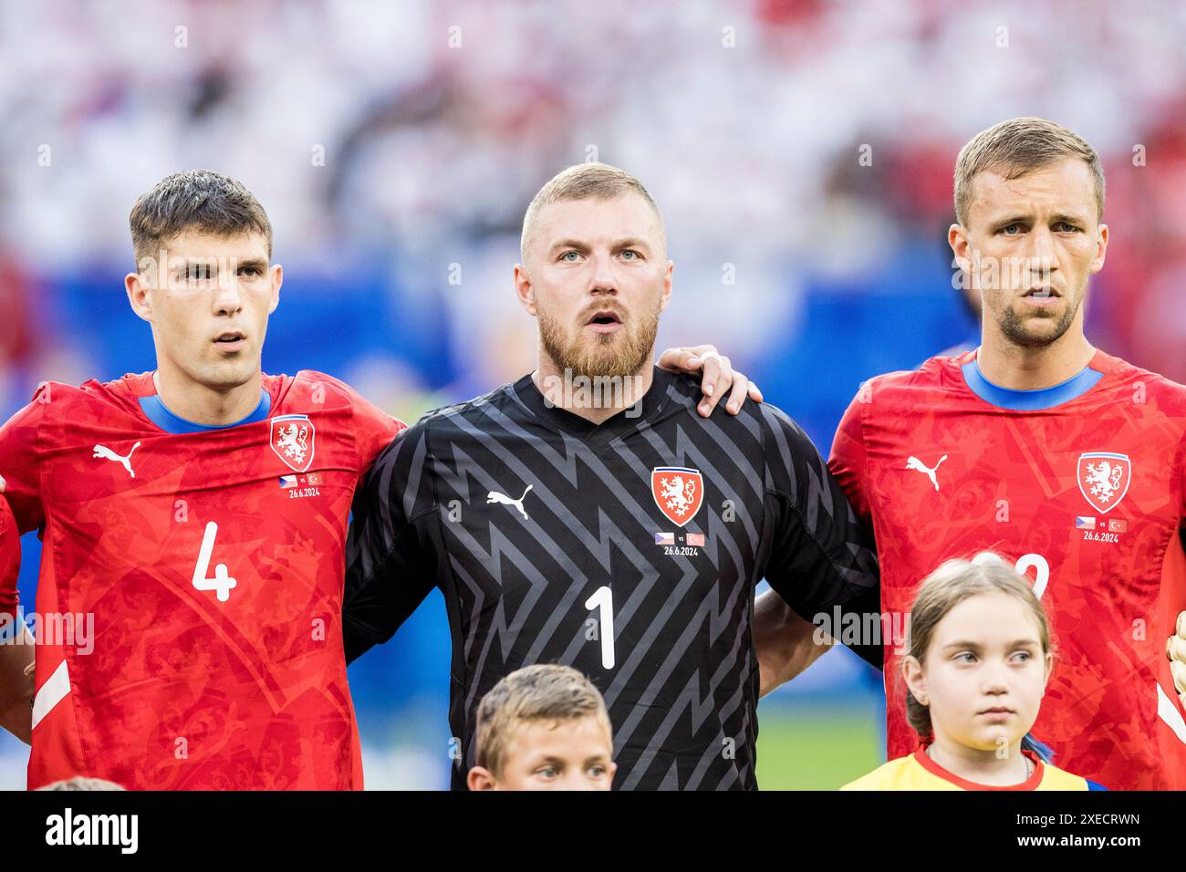 Hamburg, Germany. 26th June, 2024. Robin Hranac (4), goalkeeper ...