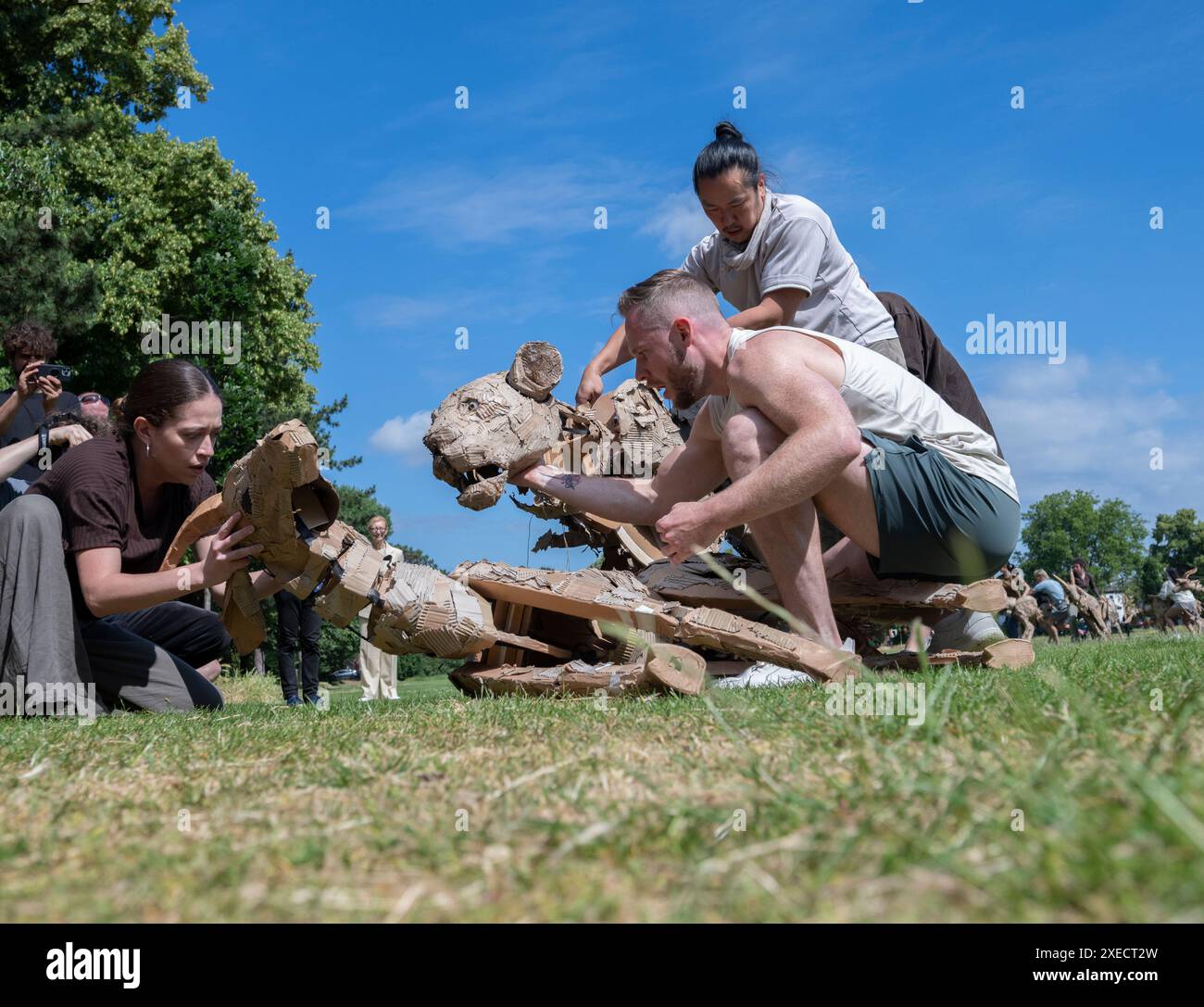 Wimbledon College of Arts, London, UK. 27th June, 2024. The Walk ...