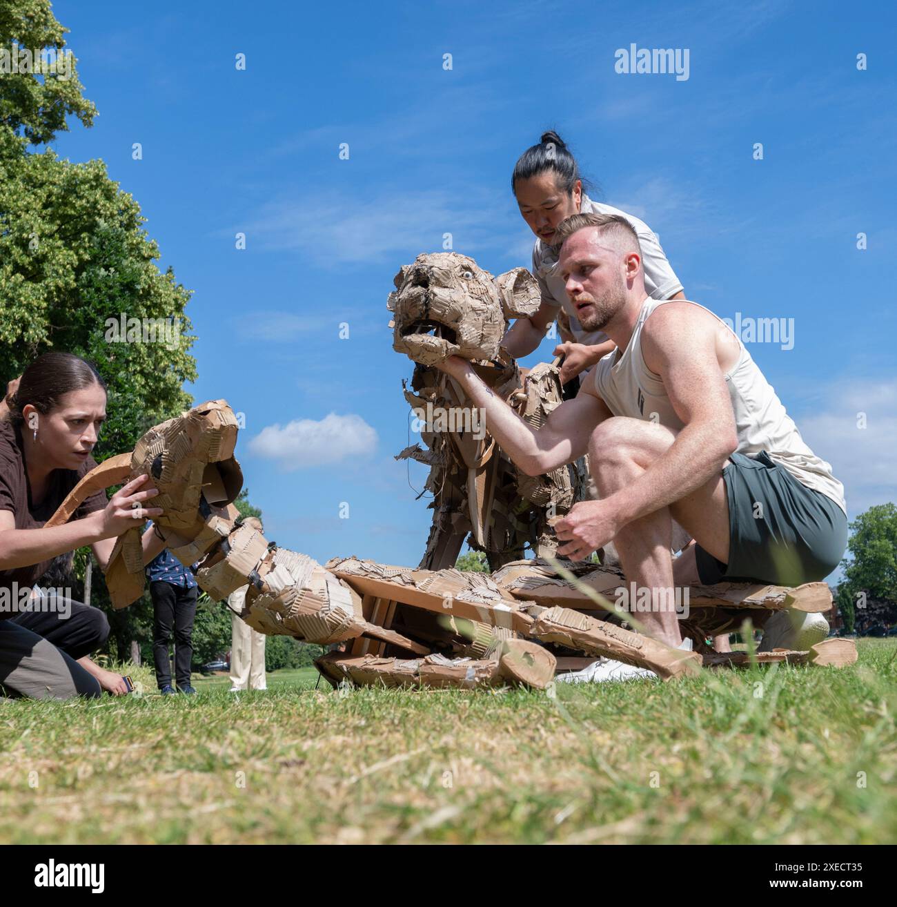Wimbledon College of Arts, London, UK. 27th June, 2024. The Walk ...