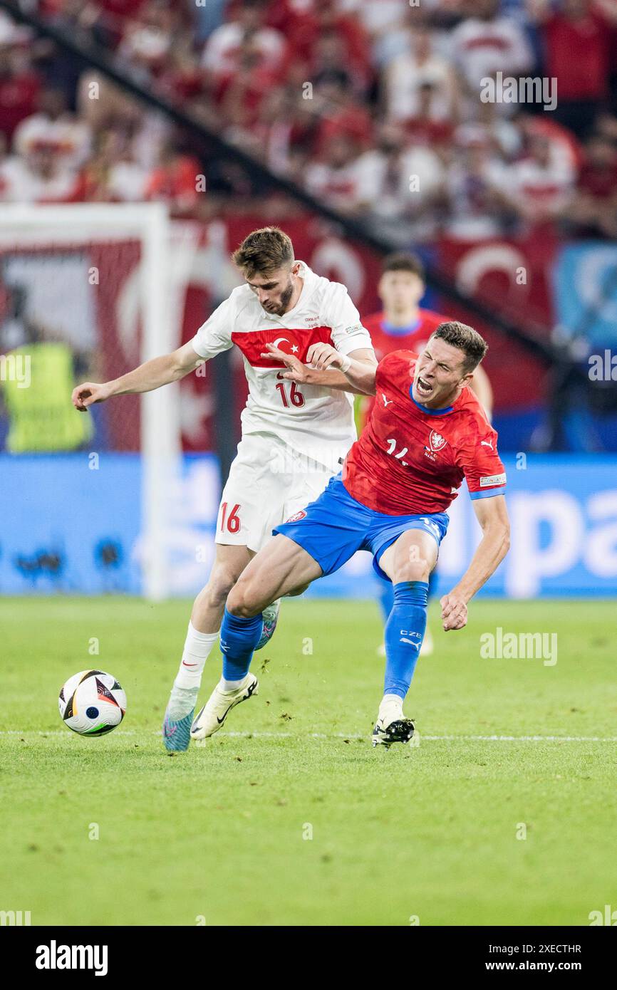 Hamburg, Germany. 26th June, 2024. Lukas Provod (14) of Czechia and ...