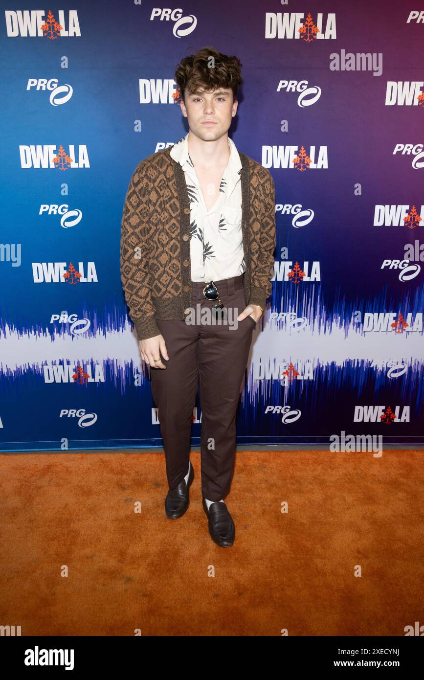 Los Angeles, USA. 26th June, 2024. Peder Lindell arrives at 27th Annual ...