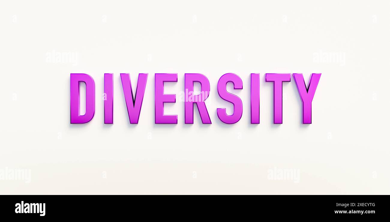 Diversity Diversity, banner - sign. The word diversity in purple ...