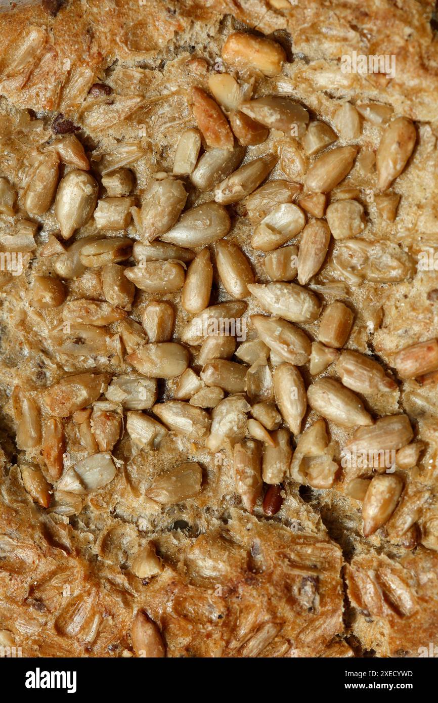 Whole grain roll, world champion roll, grain roll, roll, Germany Stock ...
