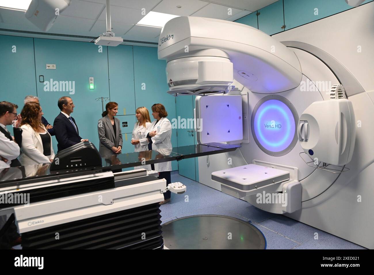 The Minister of Health of the Government of Aragon, Jose Luis Bancalero ...