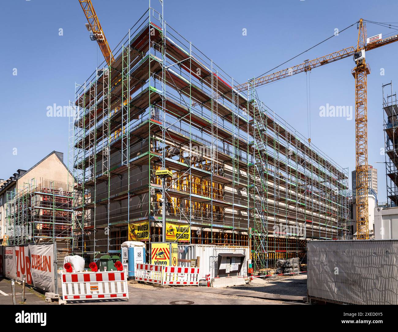 construction site of the extension to the Cologne University of Music ...