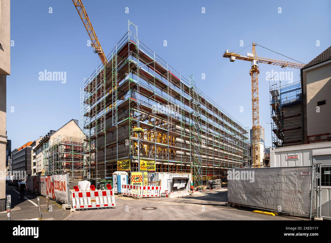 construction site of the extension to the Cologne University of Music ...