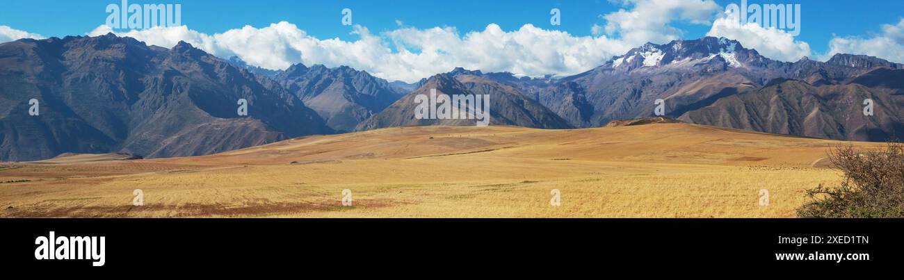 Fields in Peru Stock Photo - Alamy