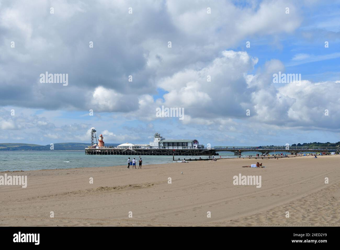 Bournemouth, Dorset, UK, 27th June, 2024, Weather: Heatwave ends after ...