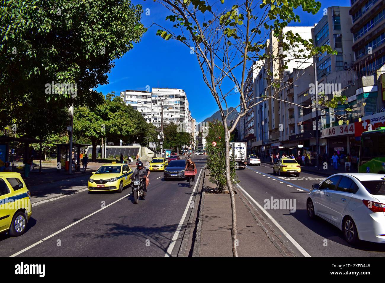 RIO DE JANEIRO, BRAZIL - June 22, 2024: Conde de Bonfim street view on ...