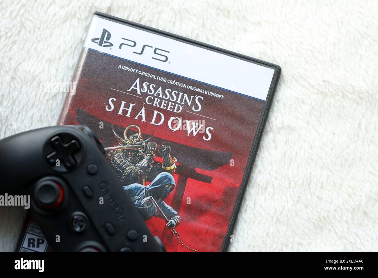 KYIV, UKRAINE - JUNE 26, 2024 Assassin's Creed Shadows PS5 video game ...