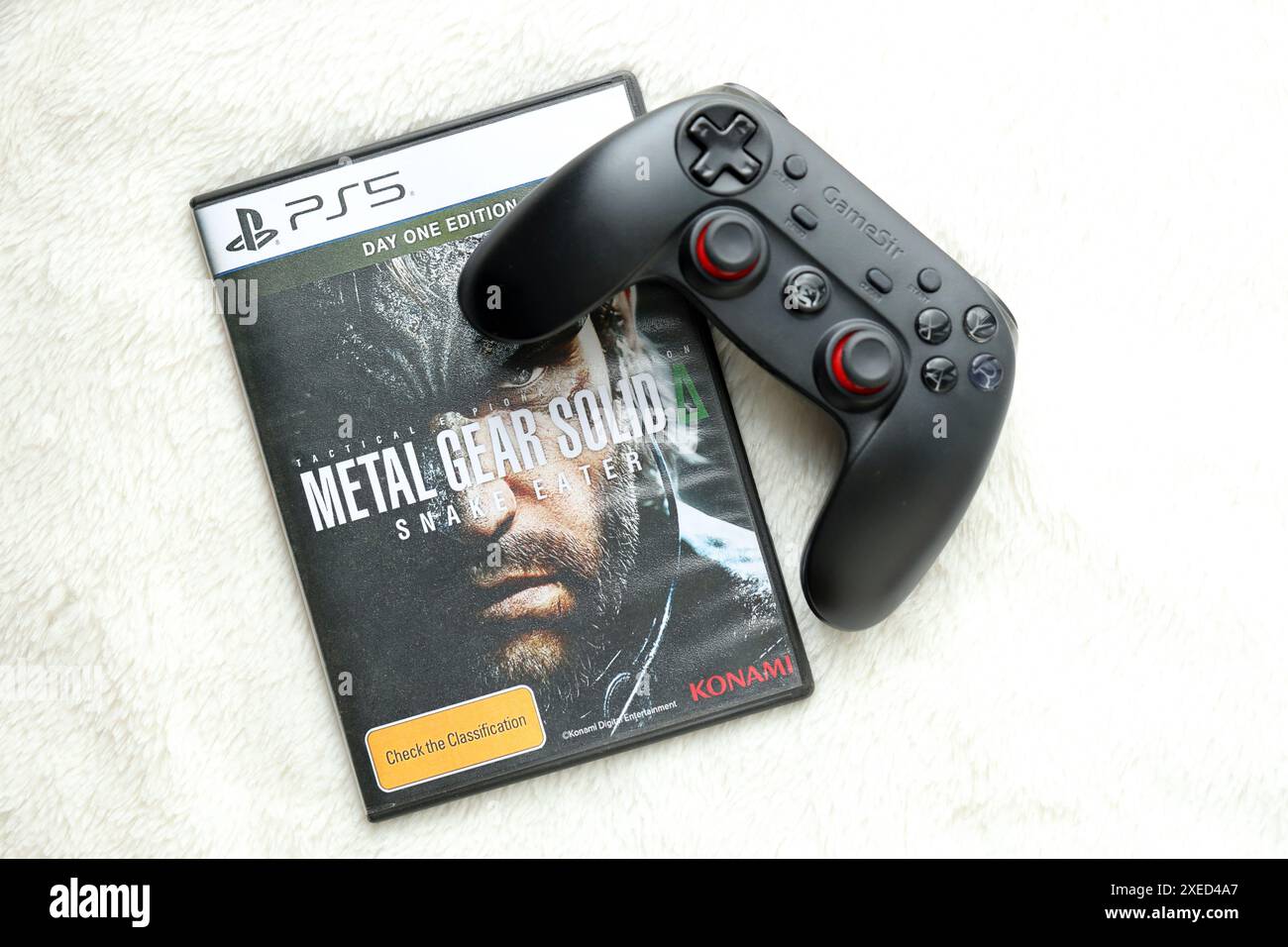 KYIV, UKRAINE - JUNE 26, 2024 Metal Gear Solid Delta Snake Eater PS5 ...