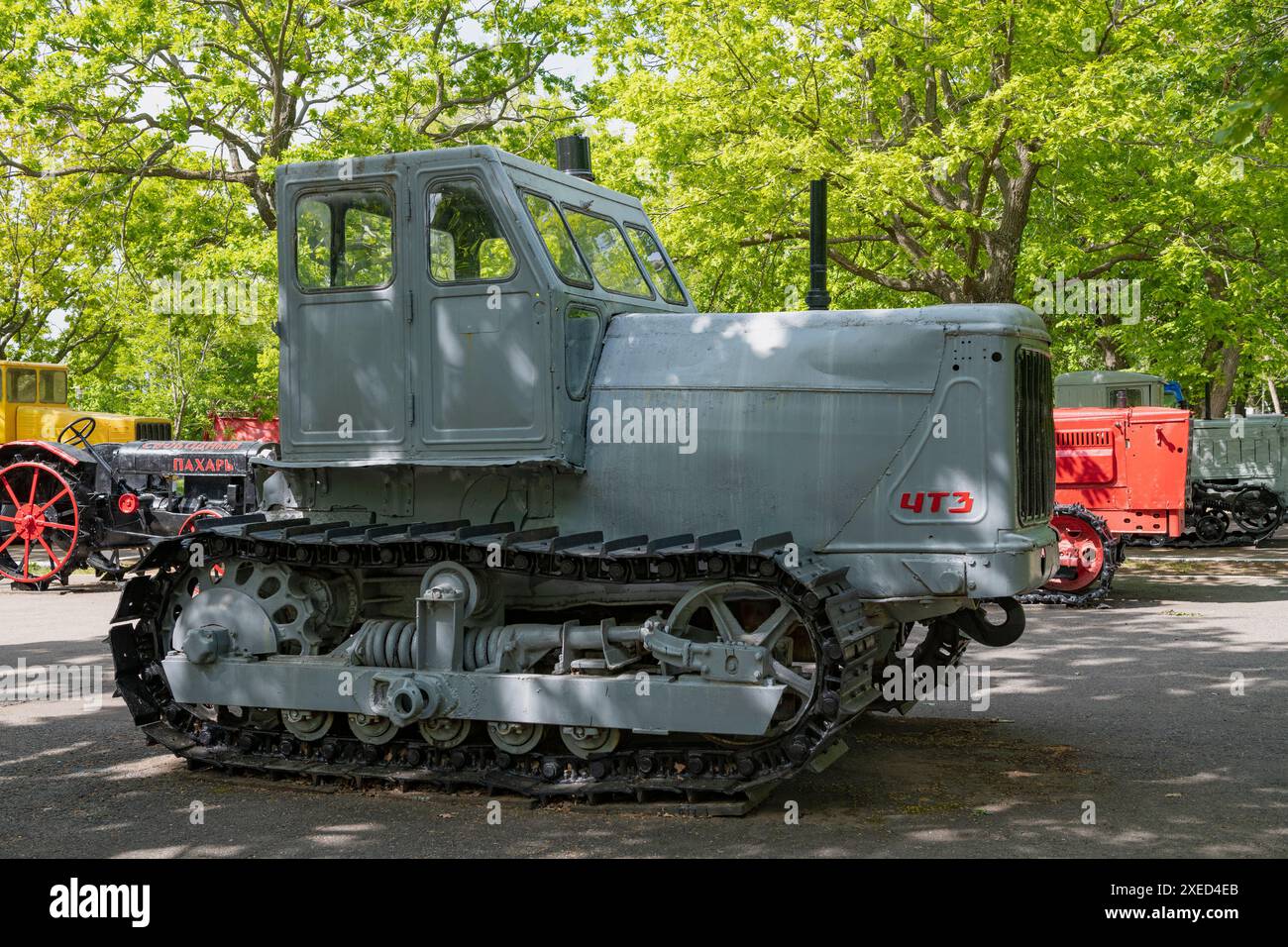 Soviet tractor museum hi-res stock photography and images - Alamy