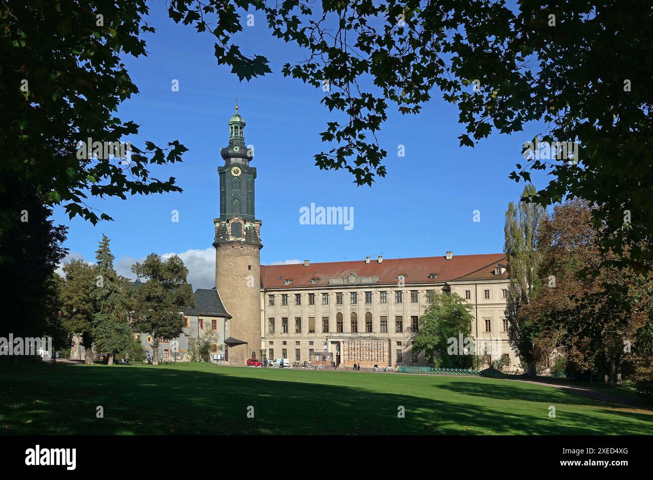 Weimar City Palace Stock Photo - Alamy