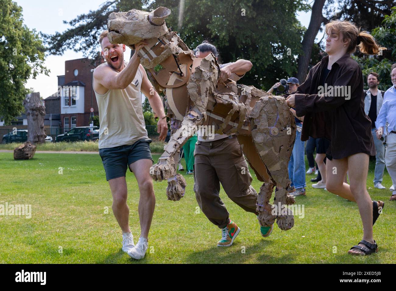 Wimbledon London, UK. Thursday June 27th, 2024. The launch of a new ...