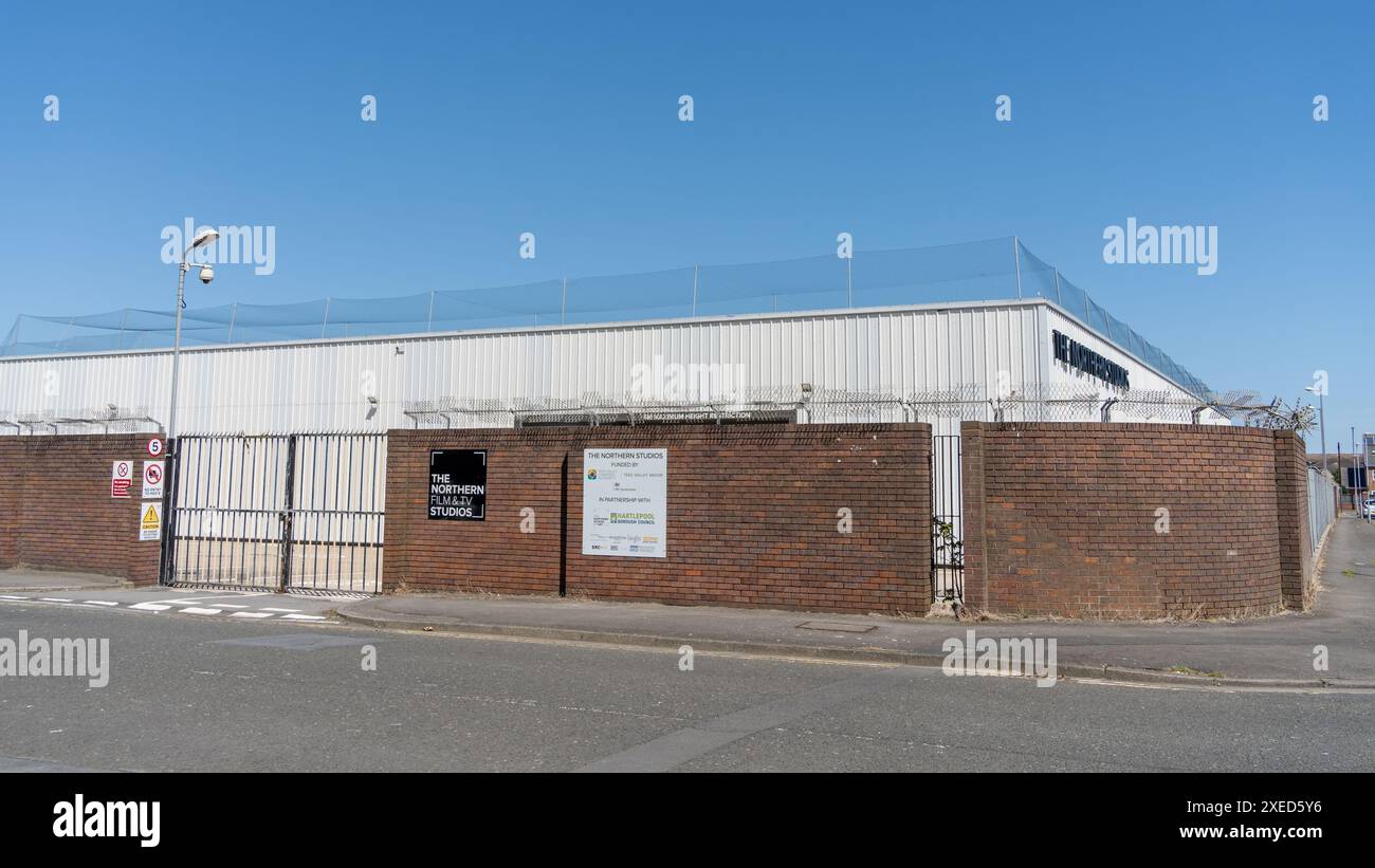 Hartlepool, Cleveland, UK. The Northern Studios - film and TV recording ...