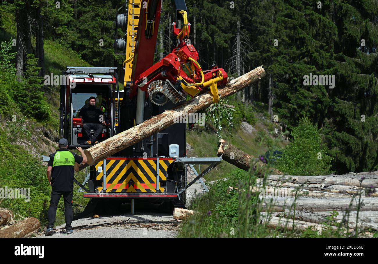 Gehlberg, Germany. 27th June, 2024. The state-of-the-art "Mounty ...
