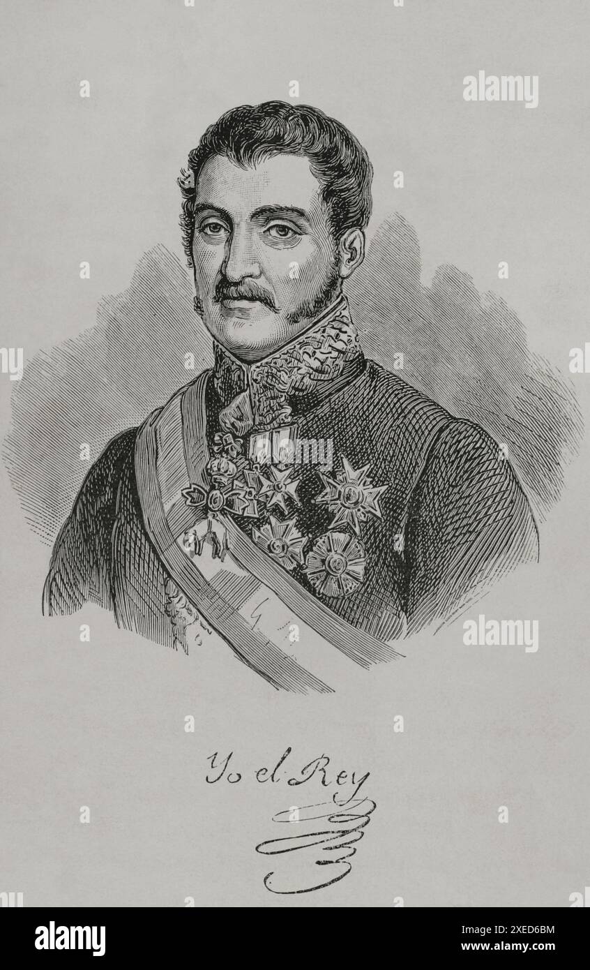 Carlos María Isidro de Borbón (1788-1855), known as Don Carlos. Infante ...