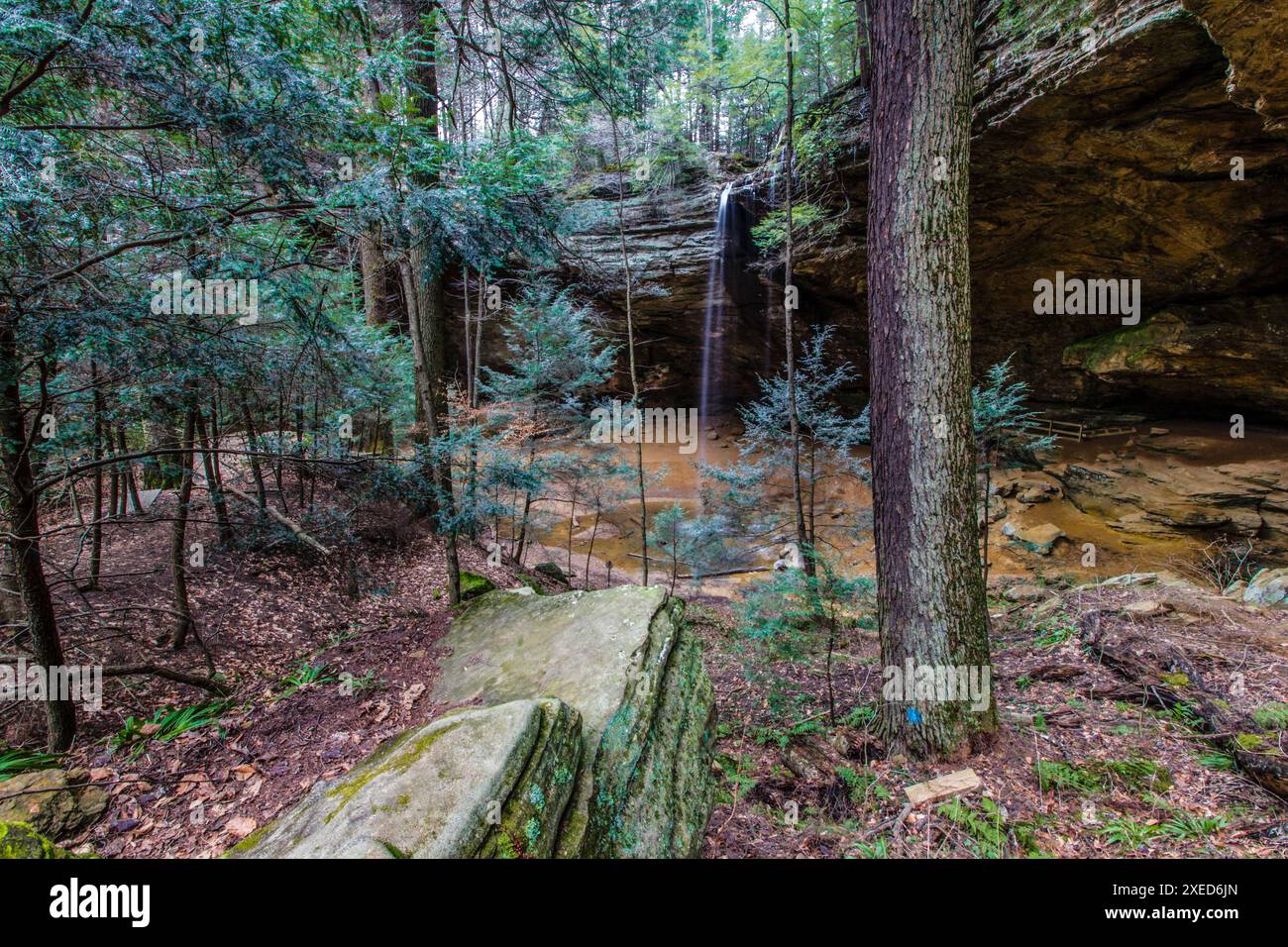 Ash Cave, Hocking Hills State Park, Ohio Stock Photo - Alamy