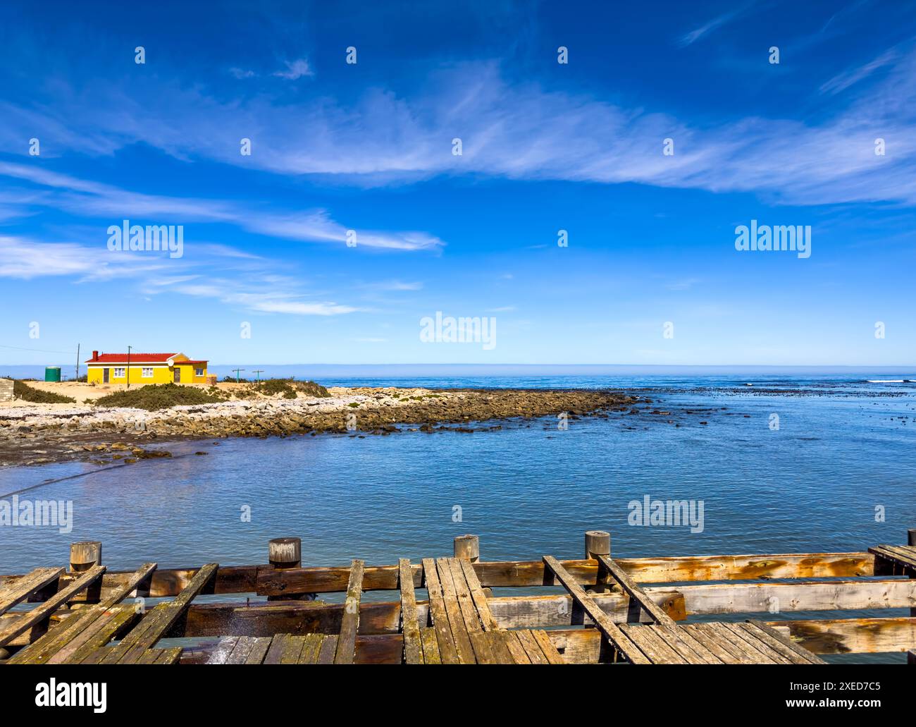 Coastal scenes in Port Nolloth, South Africa Stock Photo - Alamy
