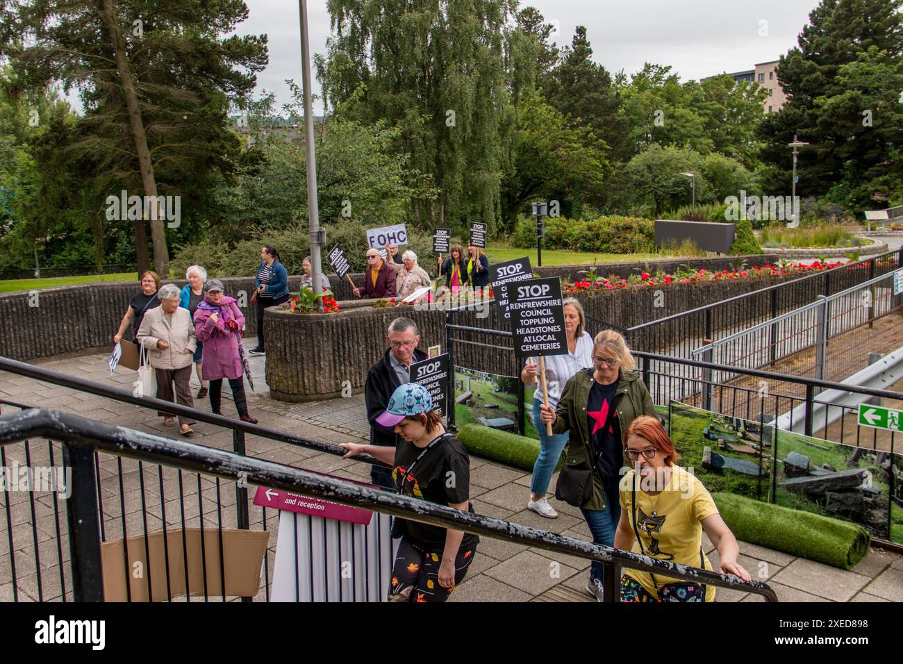 Stop Renfrewshire Council Toppling Headstones At Local Cemeteries June ...