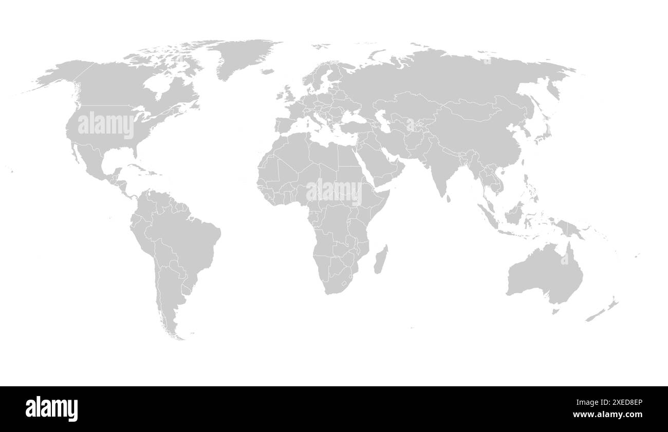 World map infographic element Black and White Stock Photos & Images - Alamy