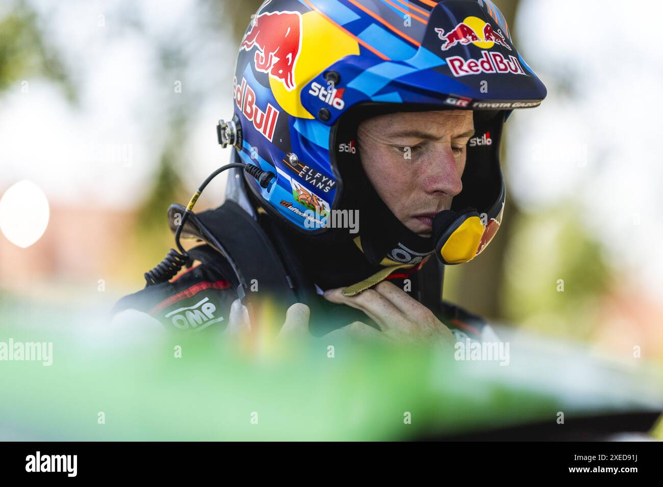 EVANS Elfyn, Toyota GR Yaris Rally1, portrait during the Rally Poland ...