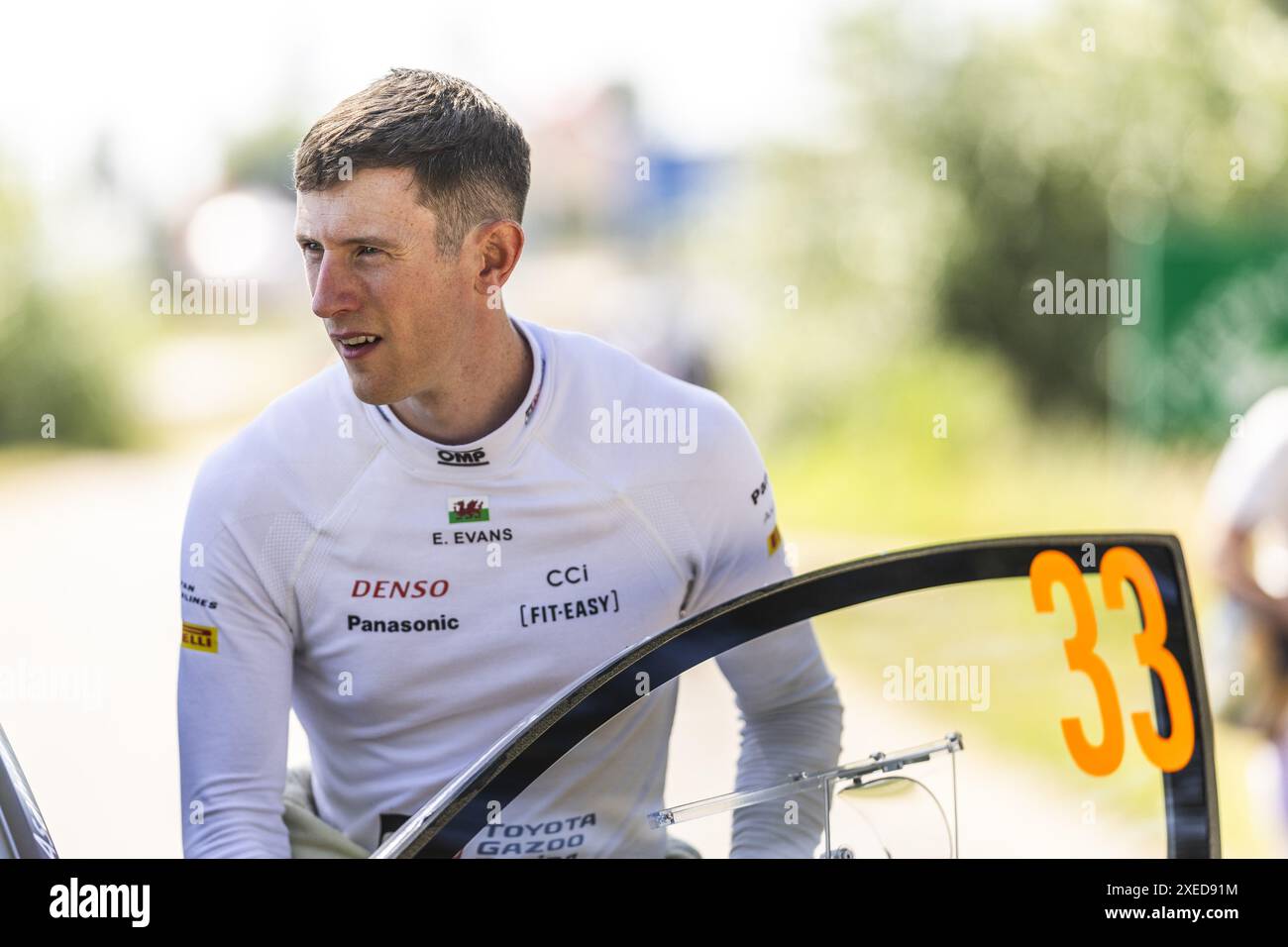 EVANS Elfyn, Toyota GR Yaris Rally1, portrait during the Rally Poland ...