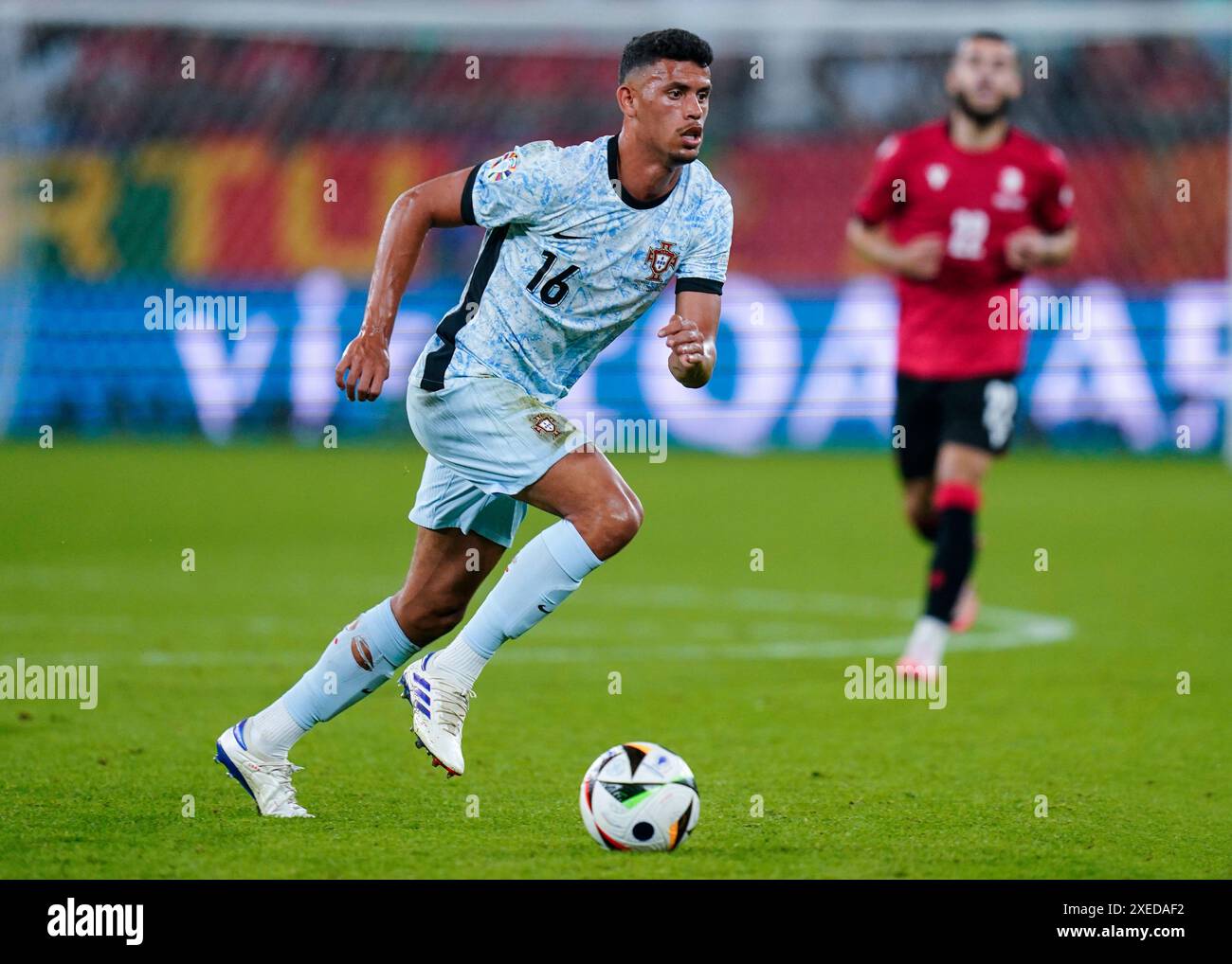 Matheus Nunes of Portugal during the UEFA Euro 2024 match between ...