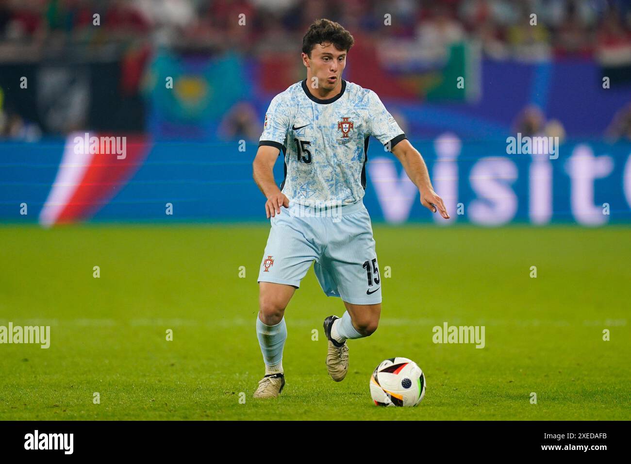 Joao Neves of Portugal during the UEFA Euro 2024 match between Georgia ...