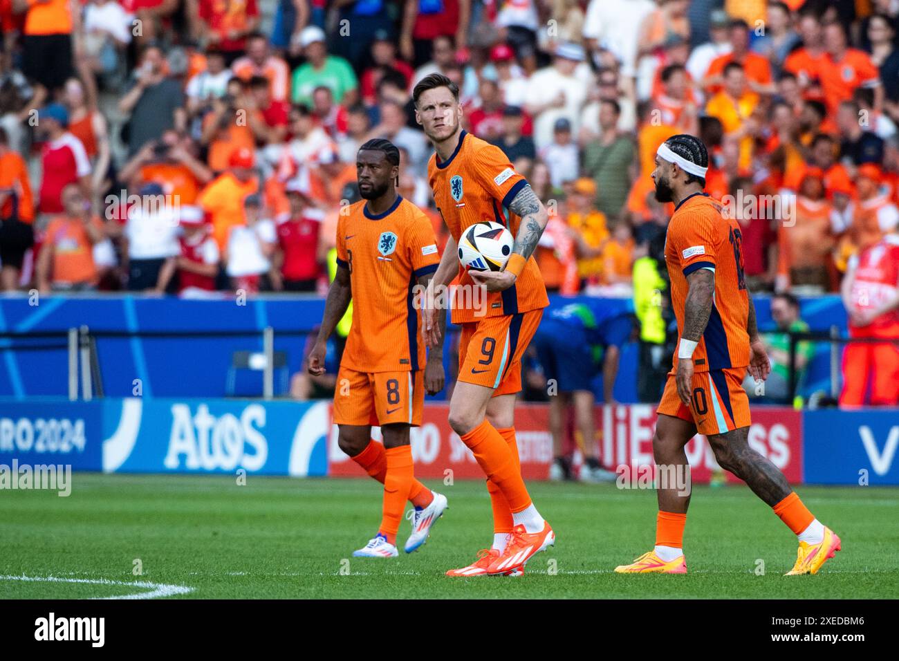 Wout Weghorst (Niederlande, #09), Memphis Depay (Niederlande, #10), Georginio Wijnaldum ...