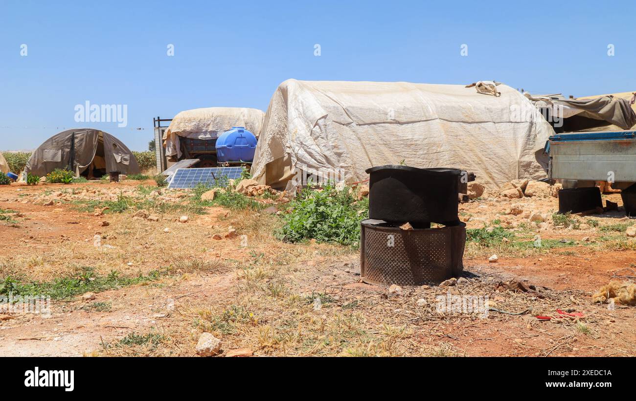 Sarmada, Idlib Governorate, Syria. 11th June, 2024. Sarmada, Idlib ...