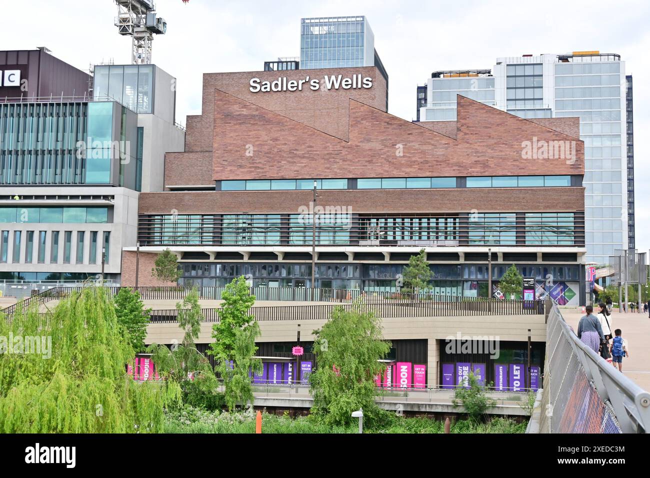 Sadlers Wells East at the East Bank, Stratford, London Stock Photo - Alamy