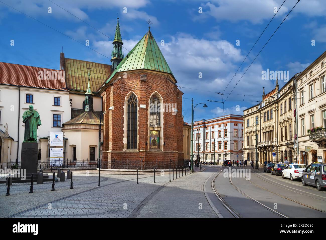 Church of St. Francis of Assisi, Krakow, Poland Stock Photo - Alamy