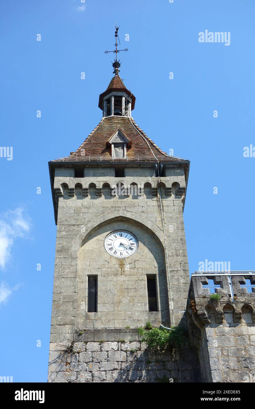 Old house rocamadour lot hi-res stock photography and images - Alamy