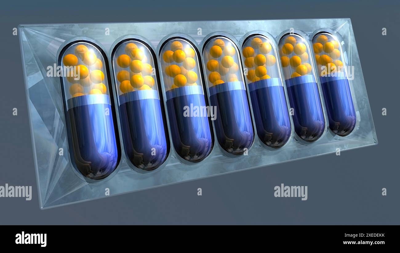 Pill strip hi-res stock photography and images - Alamy