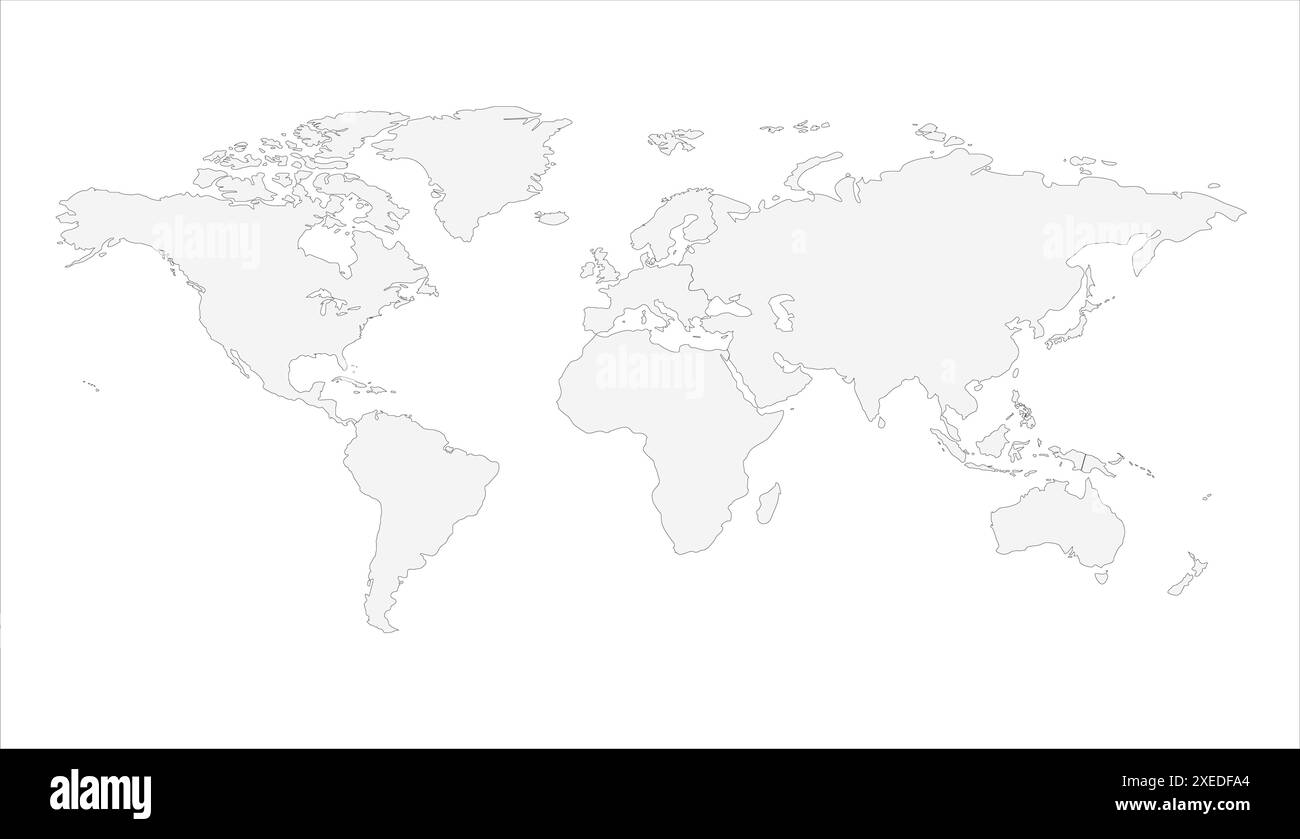 World map, World Map Image, isolated on white background, Info-graphic ...