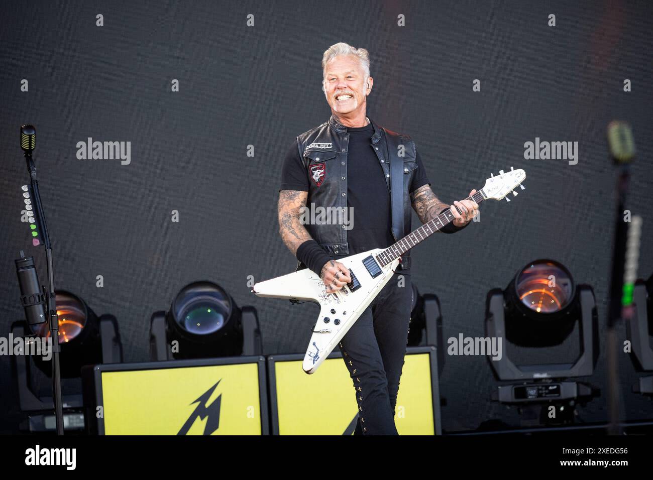 Oslo, Norway. 26th June, 2024. The American heavy metal band Metallica ...