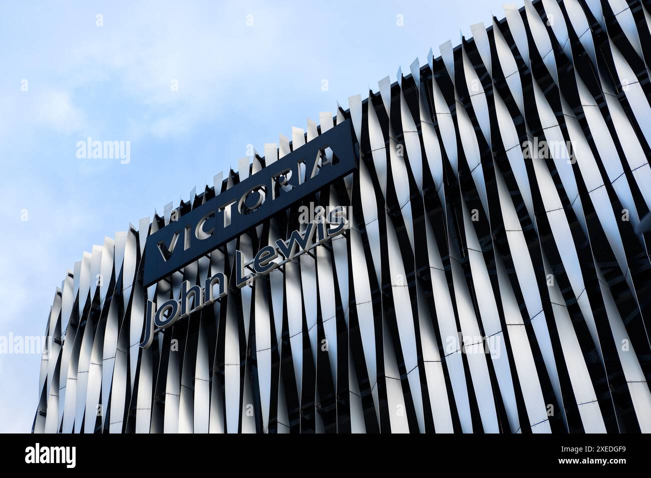 Leeds England: 3rd Jun 2024: John Lewis building in Leeds, England. The ...