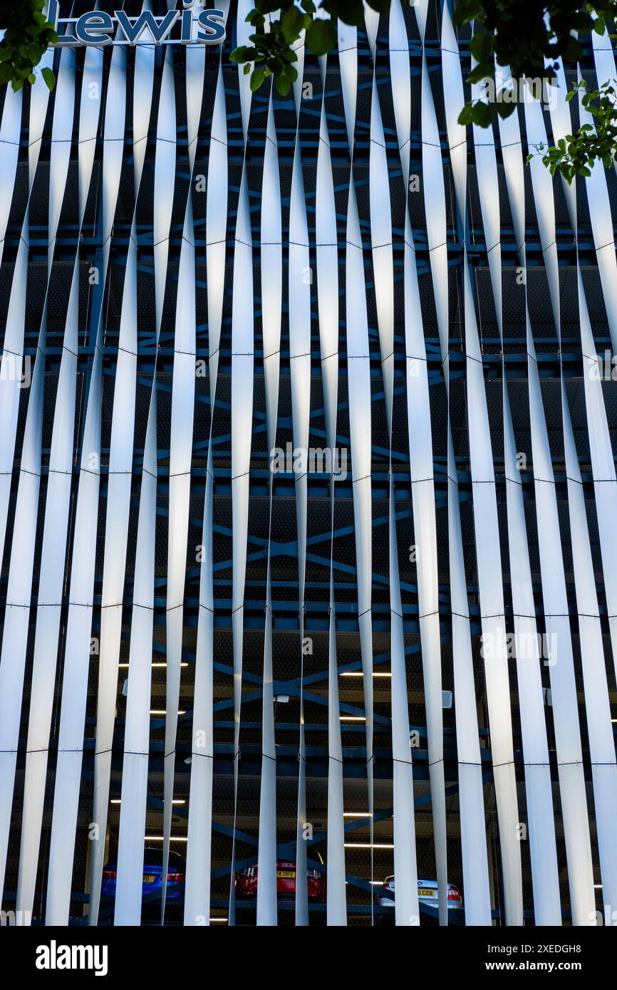 Leeds England: 3rd Jun 2024: John Lewis building in Leeds, England. The ...
