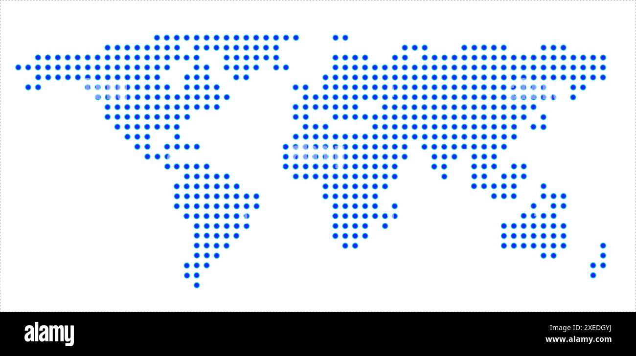 New world south north Stock Vector Images - Alamy