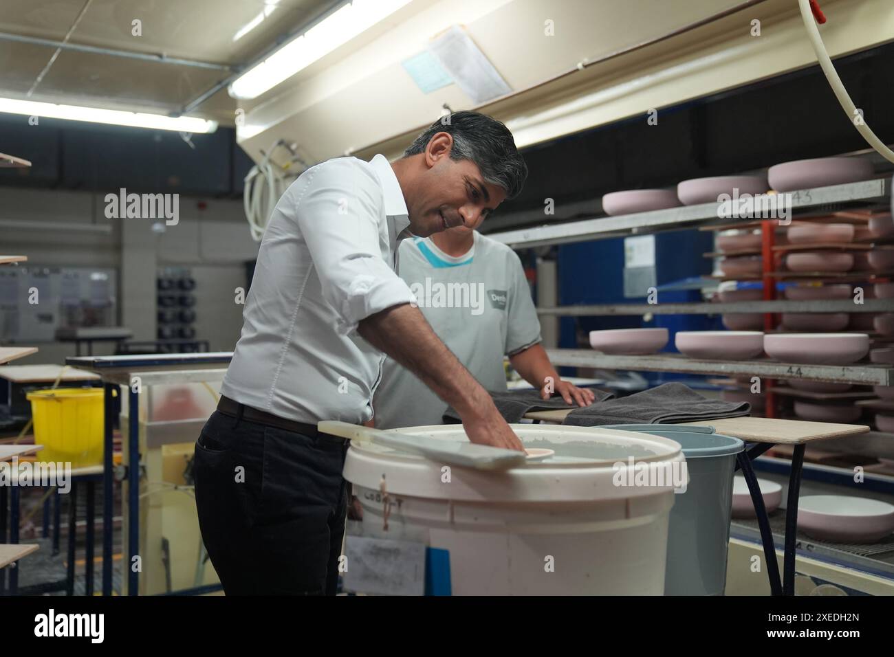 RETRANSMITTING CAPTION CORRECT TO SUNAK Prime Minister Rishi Sunak ...