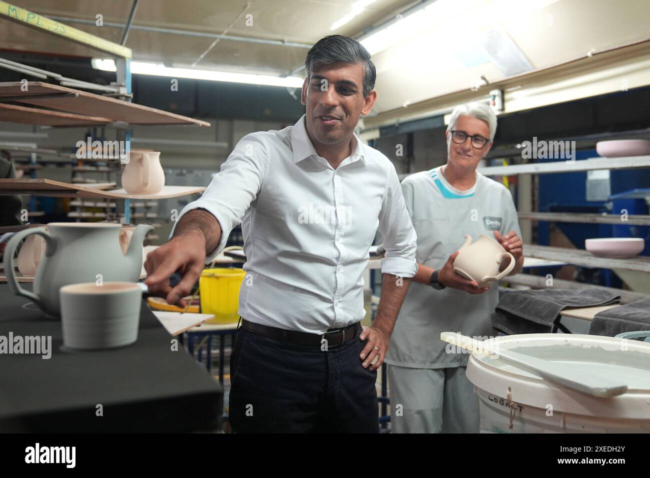 RETRANSMITTING CAPTION CORRECT TO SUNAK Prime Minister Rishi Sunak ...