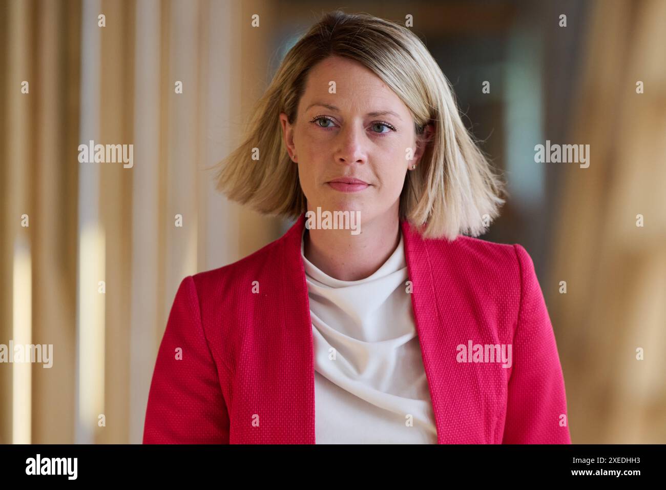 Edinburgh Scotland, UK 27 June 2024. Cabinet Secretary for Education ...