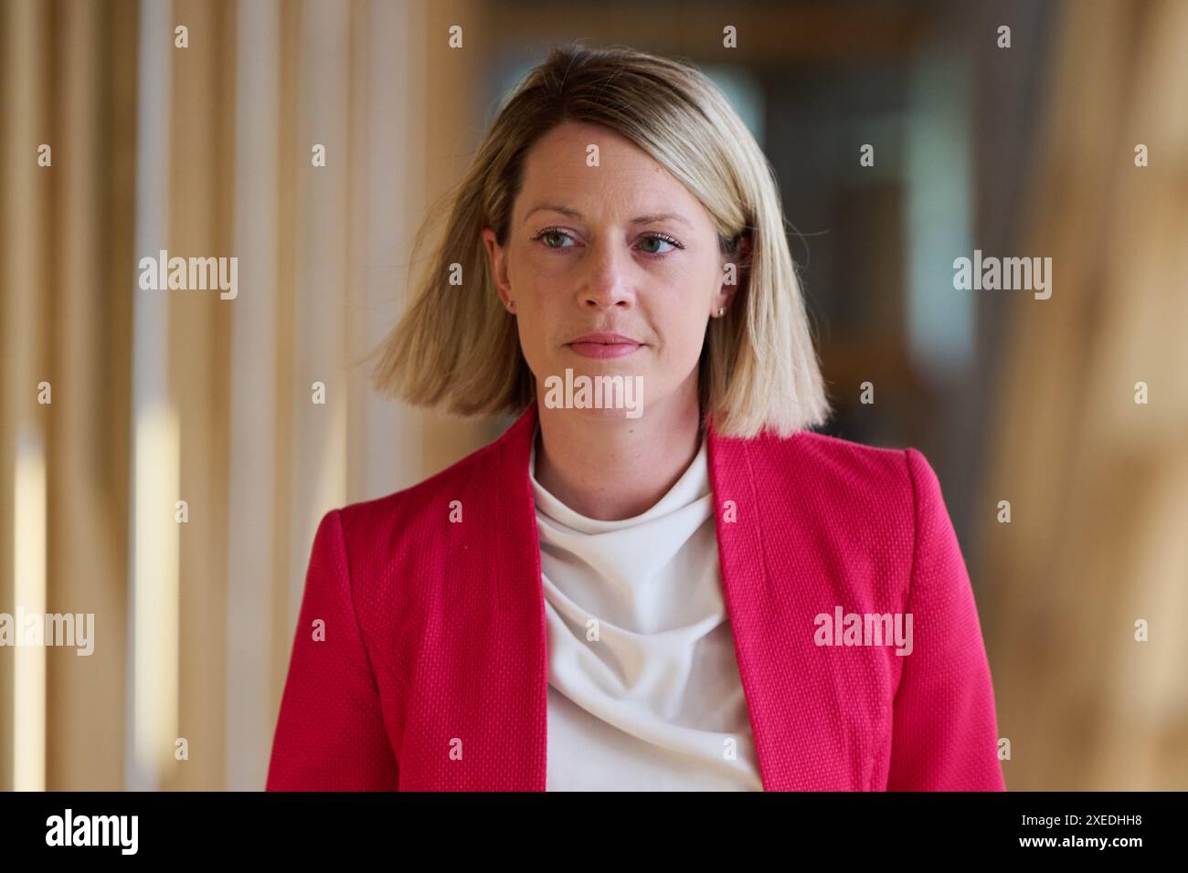 Edinburgh Scotland, UK 27 June 2024. Cabinet Secretary for Education ...