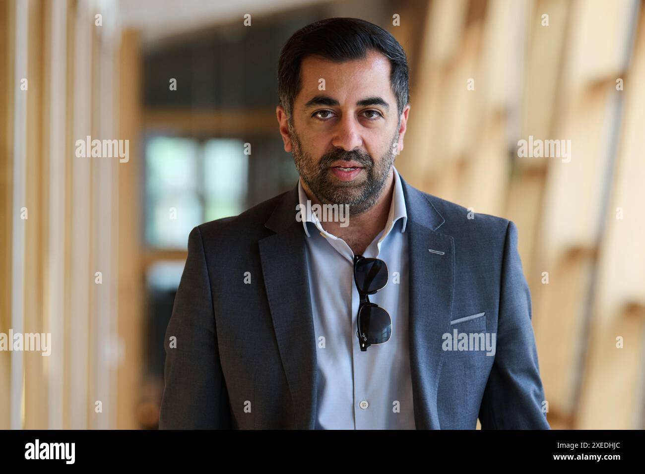 Edinburgh Scotland, UK 27 June 2024. Humza Yousaf MSP at the Scottish ...