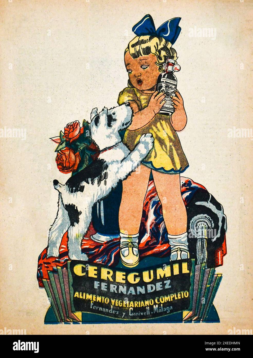 Old and curious commercial advertisement for an energy supplement, made ...