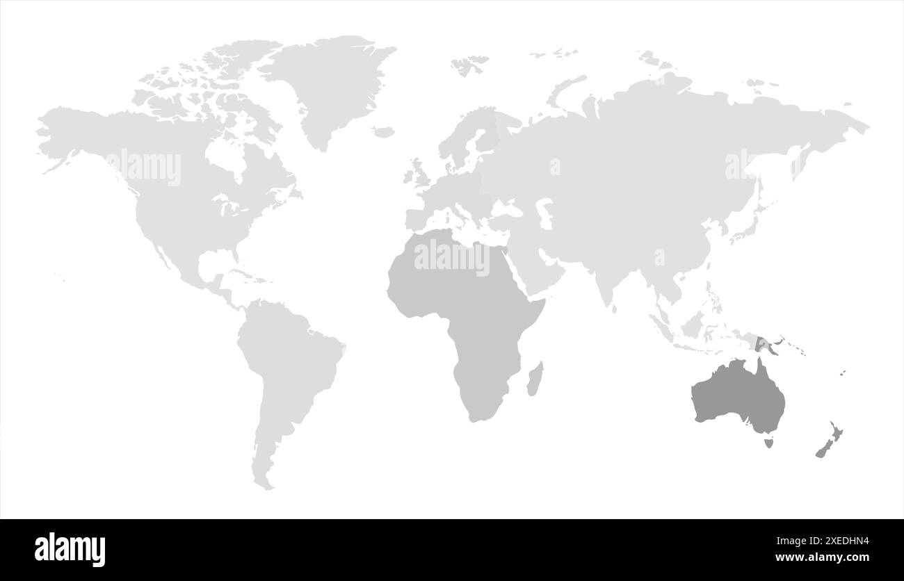 World map vector, World Map Image, isolated on white background, Info ...