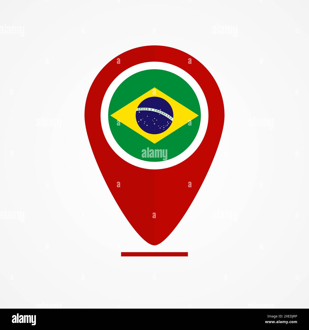 Brasil map hi-res stock photography and images - Alamy