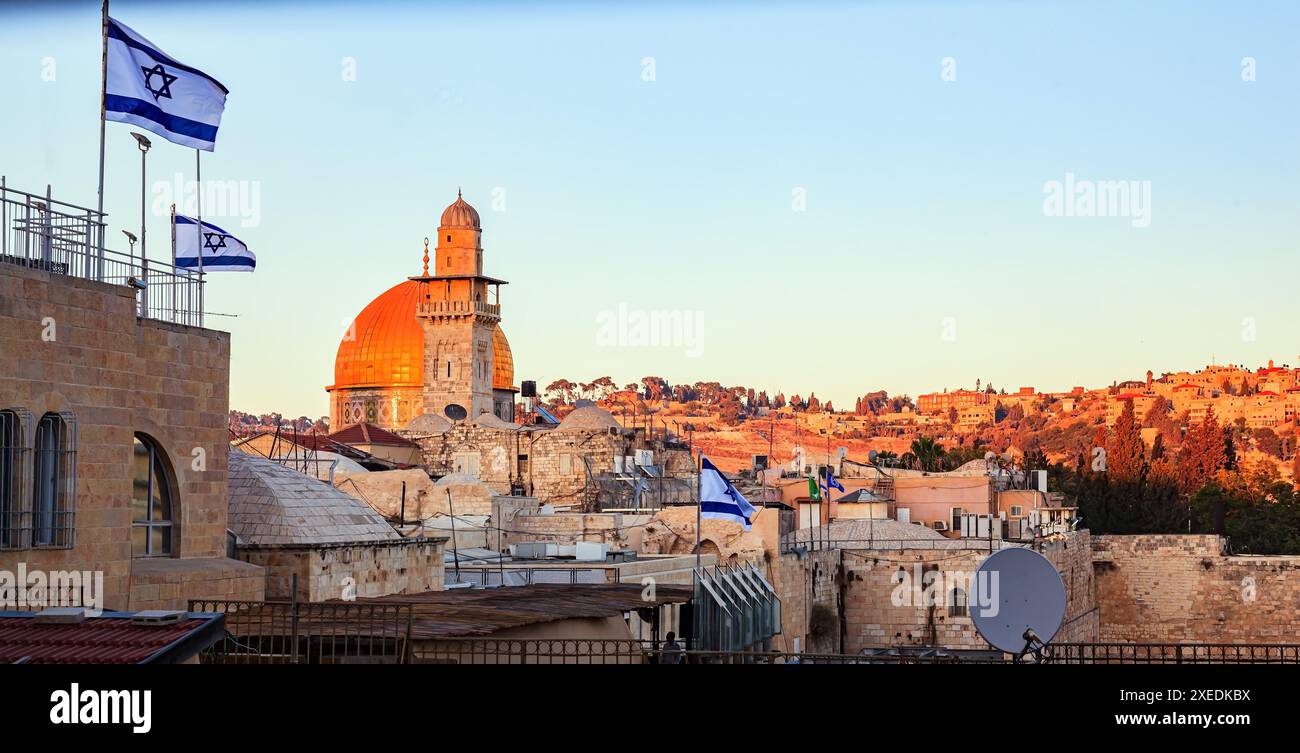 Rooftops of the Old City Stock Photo - Alamy