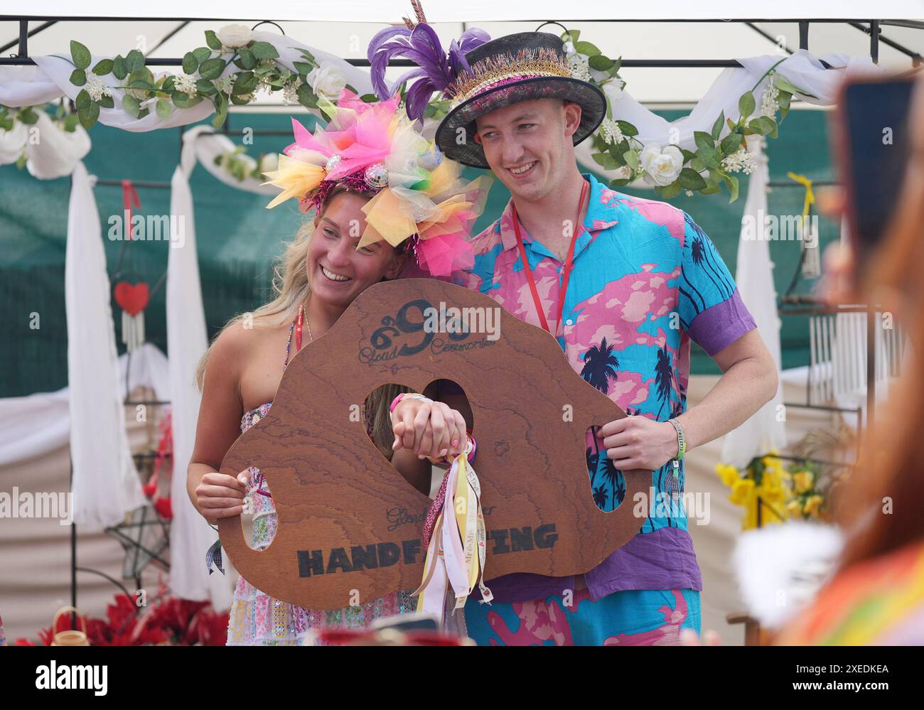 Sian Barklem, 25 and Johnjo Smith, 24, both from Liverpool, take part ...